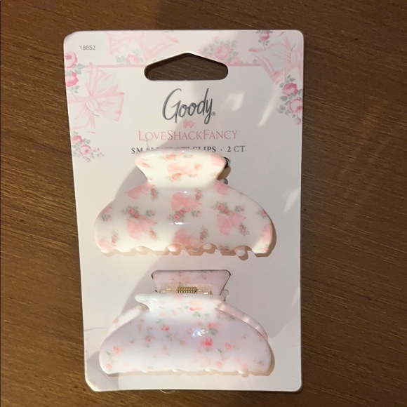 Goody | Accessories | Goody Loveshackfancy Pink Hair Clips | Poshmark